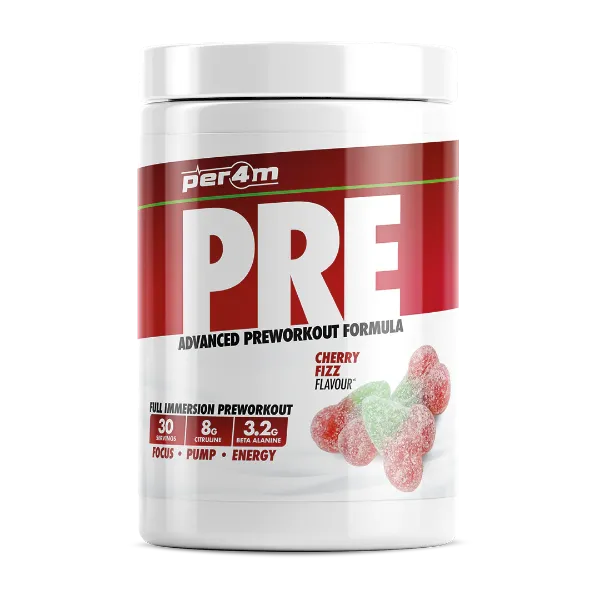 PER4M PRE WORKOUT CHERRY FIZZ STIM 570G